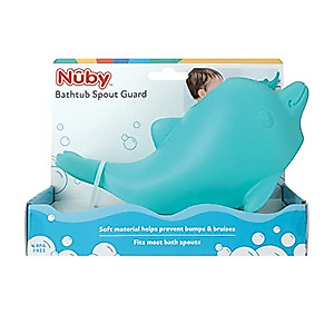Nuby Bathtub Safety Spout Guard, Dolphin