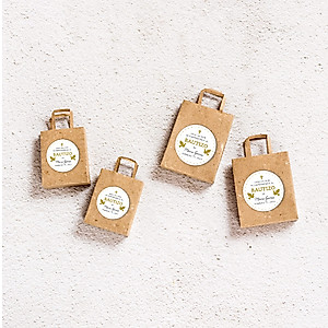 Celebrando los momentos especiales de la vida: Gracias por Acompañarme en Mi Bautizo" Sticker 40 circles