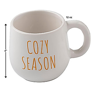 Fun Express Fall Ceramic Mugs - 4 Pieces