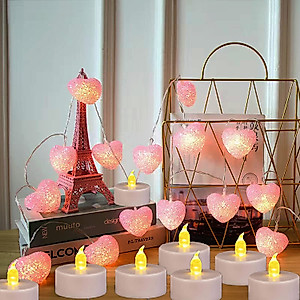 Nancia Tea Lights, 150PACK Flameless LED Tea Lights Candles, Flickering Warm Yellow, 200 Hours Battery-Powered Tea Light, Ideal Party, Wedding, Birthday, Gifts Home Decoration