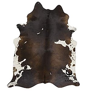 Exotic Brown Cowhide Rug