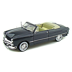 1949 Ford Convertible, Gray - Maisto 31682 - 1/18 Scale Diecast Model Toy Car