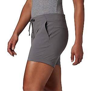 Columbia Women's Anytime Outdoor Short Shorts, City Grey, 4x5