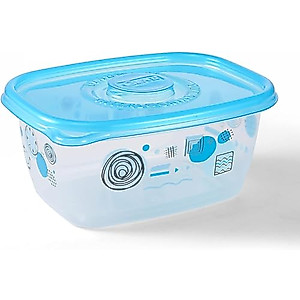 Glad Gladware Series Durable Plastic Food Storage Containers with Lids, 4 Count - 4 Pack - Ideal for Meals, Snacks, and Desserts - Microwave Safe Plastic Food Containers