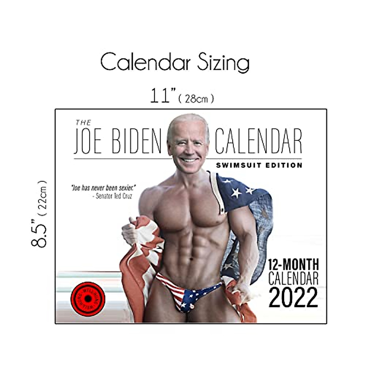 2022 Joe Biden Calendar: Swimsuit Edition