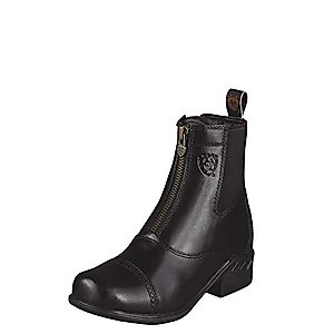 Ariat Womens Heritage RT Zip Paddock Boot Black 7