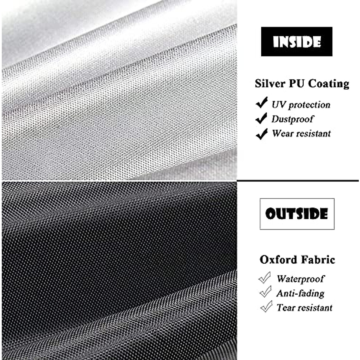 Onlyme Patio Furniture Covers Waterproof, 73 in Round Patio Table Cover, All Season Available Patio Covers for Outdoor Furniture