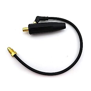 WeldingCity Separate-hose Dinse-type (50mm) Cable Adapter Plug Connector for TIG Welding Torch 9-series and 17-series
