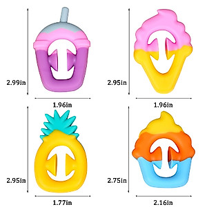 Snapper Fidget Toys,Grab and Snap Hand Toy,Snapper Popper Noise Maker Finger Sensory Toy,Stress Relief Squeeze Toy Easter Christmas Party Gift (4 Pieces)