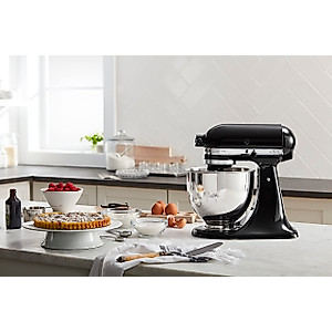 KitchenAid KSM150PSOB Artisan Series 5-Qt. Stand Mixer with Pouring Shield - Onyx Black