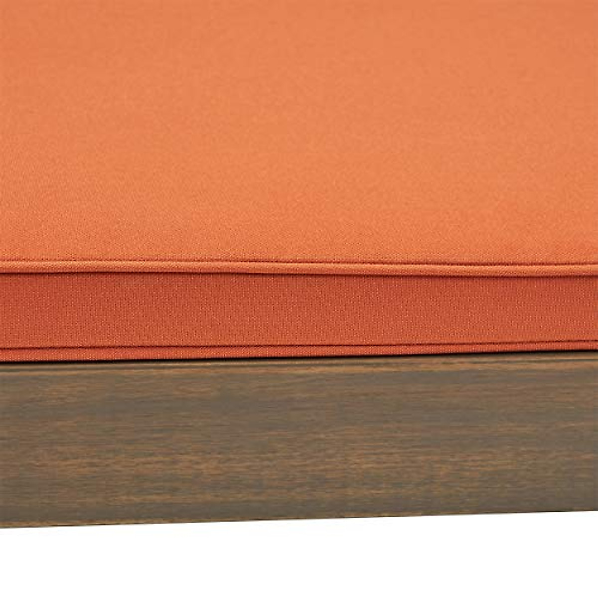 Christopher Knight Home Alexander Outdoor Acacia Wood 3 Piece Chaise Lounge Set, Gray Finish, Rust Orange