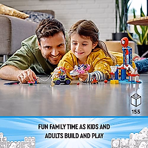 LEGO Marvel Spider-Man Webquarters Hangout, 10784Spidey and His Amazing Friends Series, Toys for Kids, Boys and Girls Age 4 Plus with Miles Morales & Green Goblin