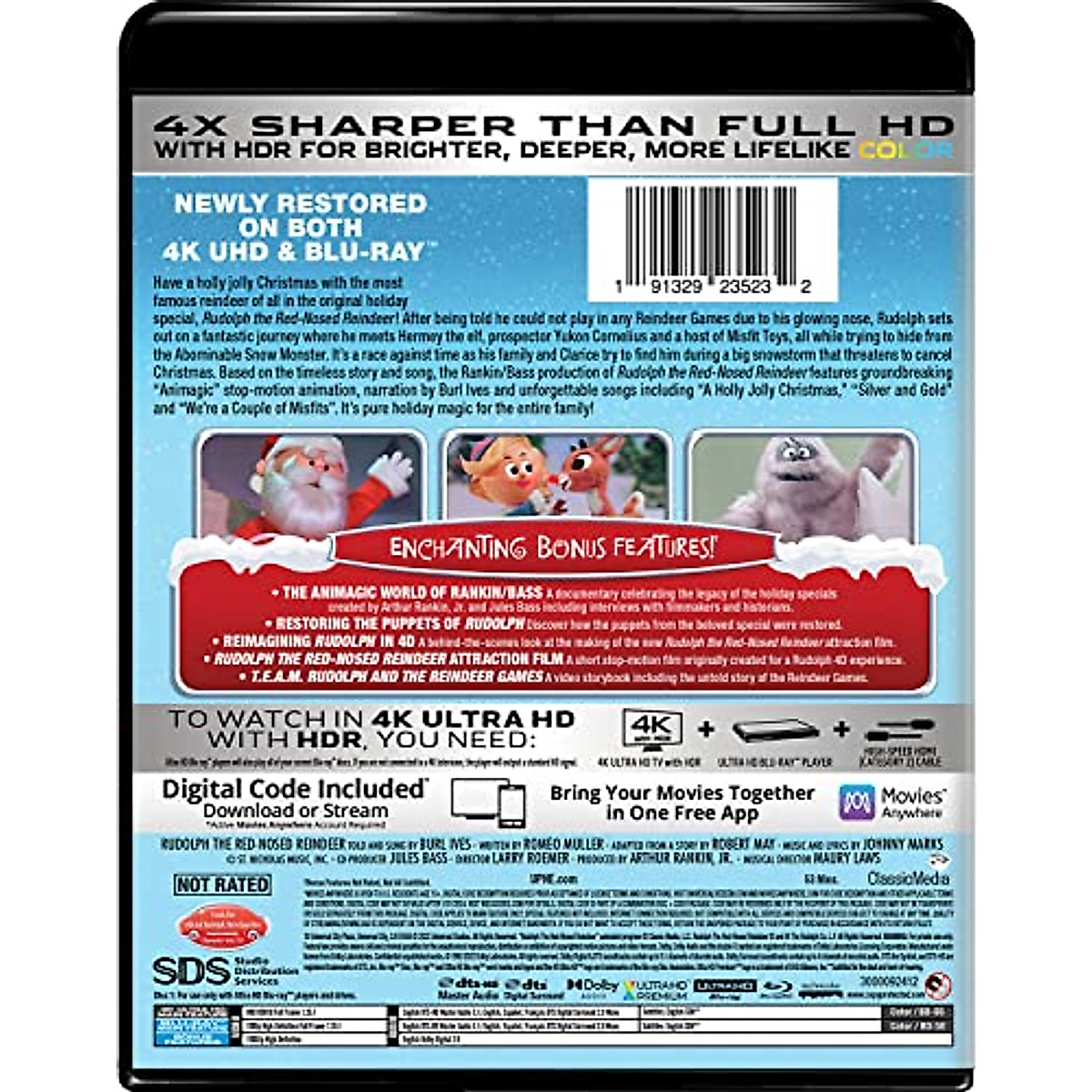 Rudolph the Red-Nosed Reindeer - 4K Ultra HD + Blu-ray + Digital [4K UHD]