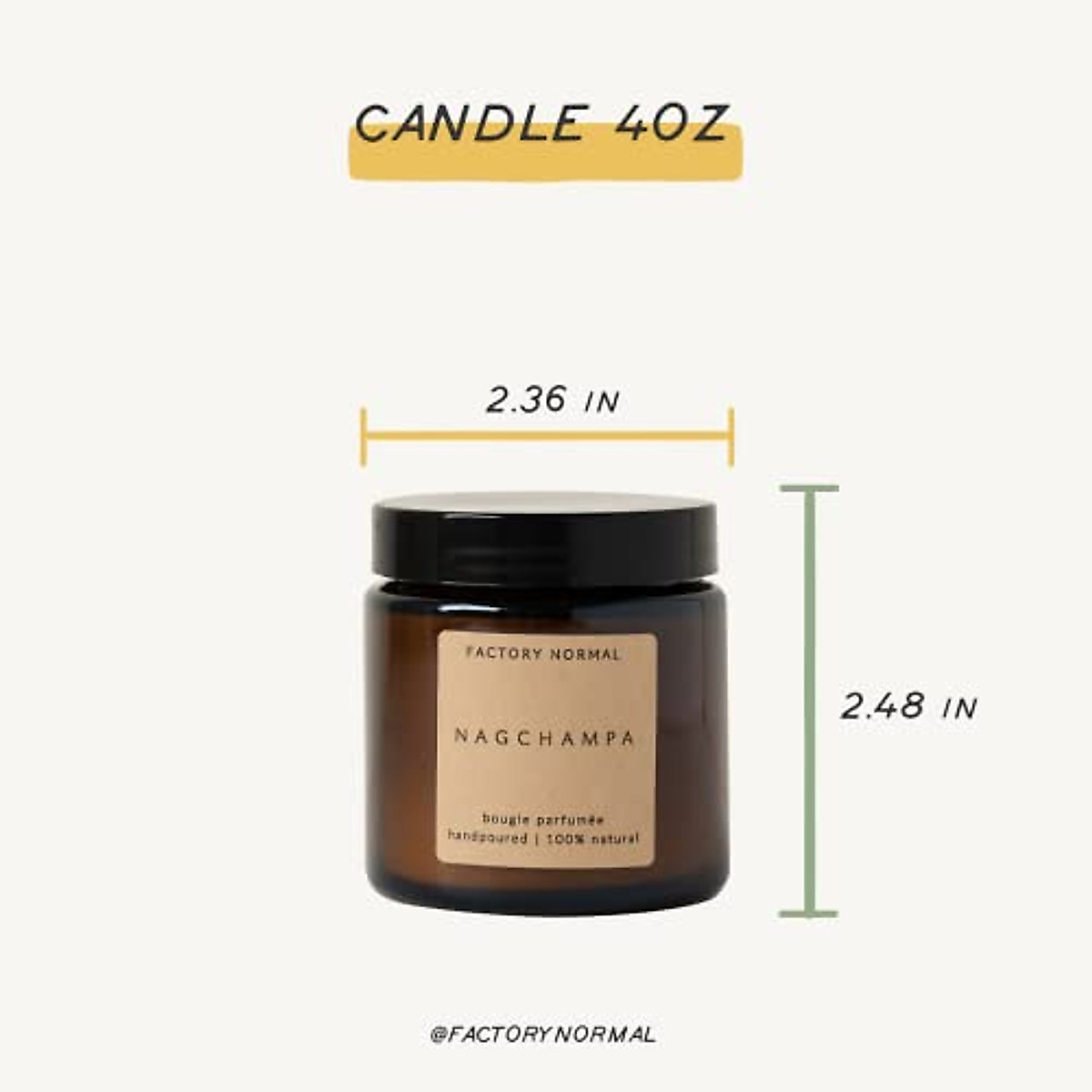 Late Night Sex Scented Soy Candles, Factory normal Handmade Amber jar Candle, 4oz, 18 Hour Burn Time
