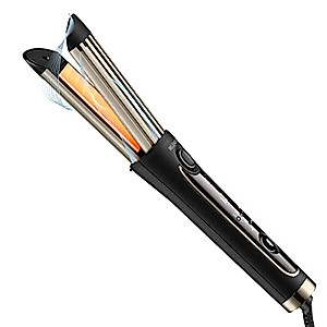 INFINITIPRO BY CONAIR Cool Air Curling Iron, Protects Against Damage and Locks in Style for Effortless Long Lasting Curls & Waves