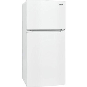 Frigidaire FFTR1425VW 28" Top Freezer Refrigerator with 13.9 cu. ft. Capacity, EvenTemp Cooling System, Humidity Controlled Crisper Drawer, Auto Close Doors, ADA Compliant, in White