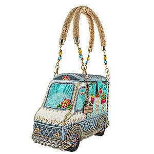 Mary Frances Here's the Scoop Top Handle Ice Cream Truck Handbag, Multi