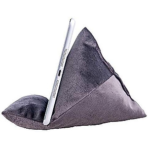 Mobile Phone Pillow Stand, Fabric Phone Stands Soft Cushion Holder Phone Sofa Pillow Cushion (Green)