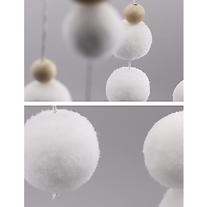 Lovely Wooden Mobiles for Baby Bead Bed Felt