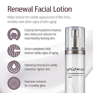 Epionce Renewal Facial Lotion - Hydrating, Anti-Aging Moisturizer for Normal to Combination Skin, For Fine Lines & Wrinkles, Dermatologist Skincare