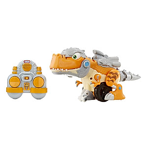 Little Tikes T-Rex Strike RC Remote Control Chompin' Dinosaur Toy Vehicle Car with Full 360 Degree Spins That Roars, Plays Music and SFX- Gifts for Kids, Toys for Boys & Girls Ages 4 5 6+ Years Old