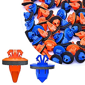 GOOACC 100pcs Fender Flare Clips Compatible for Toyota 4Runner FJ Cruiser Highlander RAV4 Tacoma, Replace 75495-35010 75397-35010