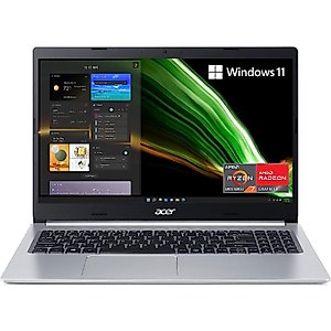 Acer Aspire 5 A515-45 2023 Business Laptop 15.6" FHD IPS 8-Core AMD Ryzen 7 5700U 40GB DDR4 1TB HDD 5400 RPM AMD Radeon Graphics Wi-Fi 6 Backlit Keyboard Windows 11 Pro w/ONT 32GB USB