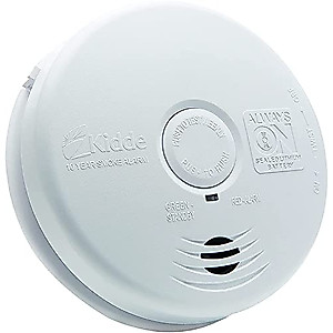 Kidde Hardwired Smoke Detector, 10-Year Battery Backup, Interconnect, Test-Silence Button, 2 Pack