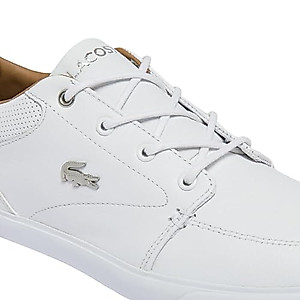 Lacoste Mens Bayliss Sneaker, Deep White, 10.5