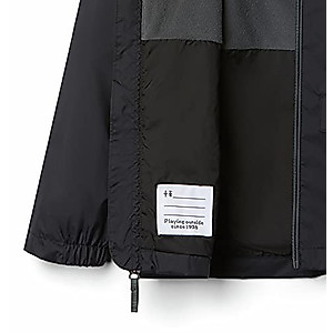 Columbia Youth Boys Rain-Zilla Jacket, Black, XX-Small