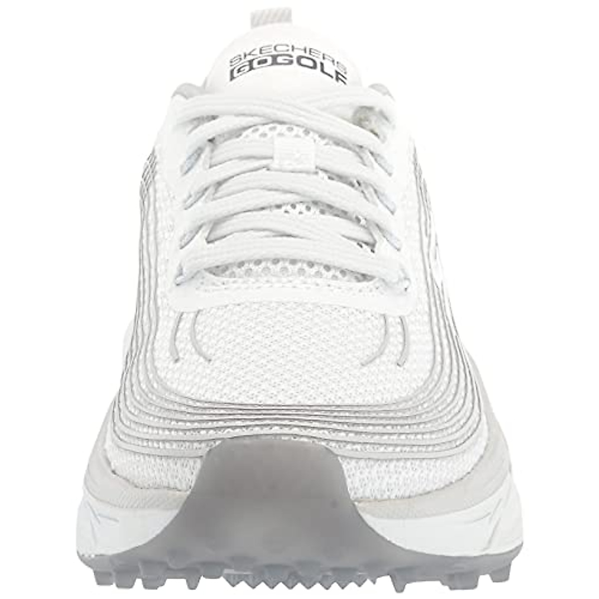 Skechers Women's Go Ultra Max Spikeless Golf Shoe, White, 9.5