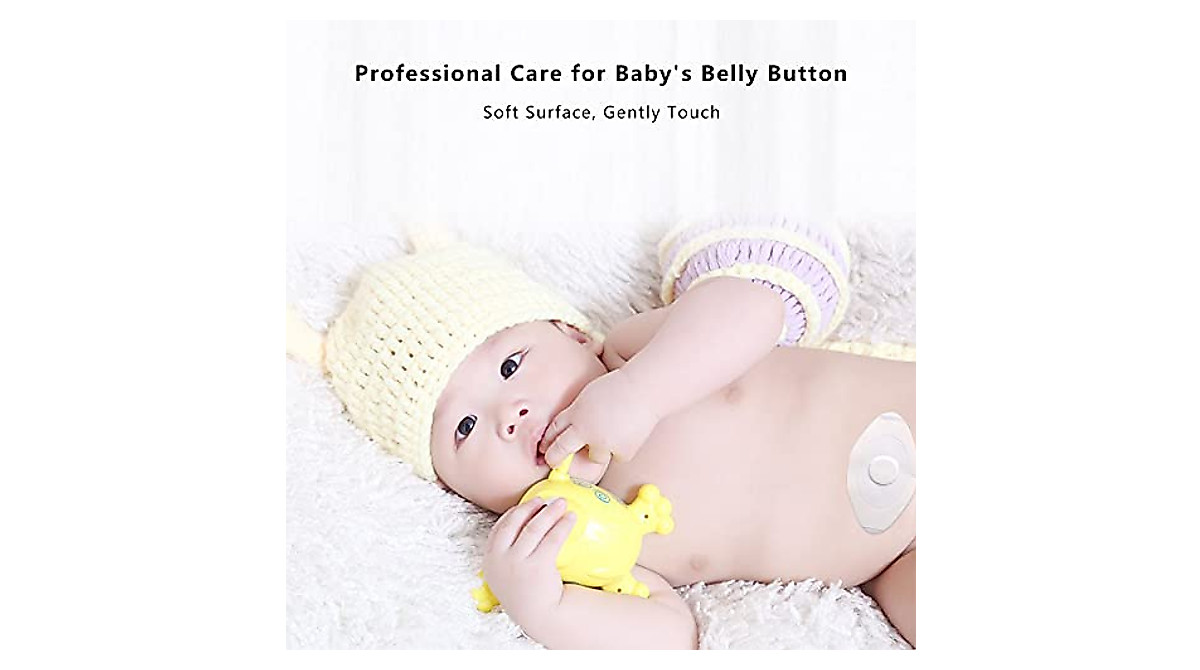 Topwon Waterproof Baby Belly Button Stickers - 20 Pack