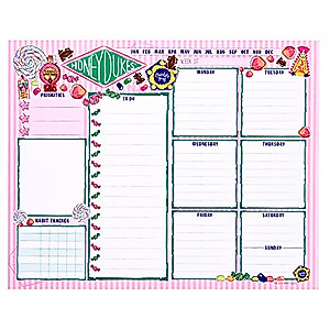 Conquest Journals Harry Potter Honeydukes Weekly Planning Pad 8"x10"