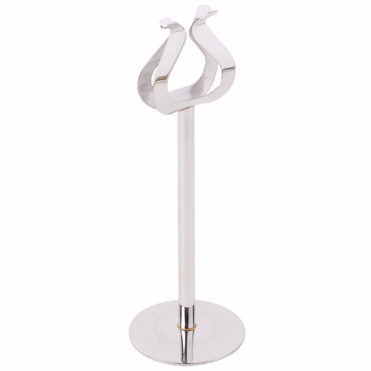TrueCraftware- Set of 12 Stainless Steel 8" Table Card Stand Heavy Base- Table Number Holders Place Card Holder Table Picture Holder Wire Photo Holder Clips Picture Note Photo Stand