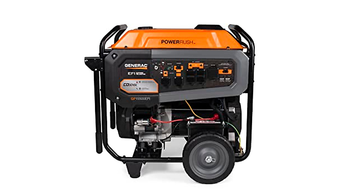Generac GP15500EFI 15,500-Watt Portable Generator with COsense and EFI