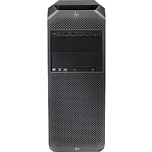 HP Z6 G4 Tower Workstation PC, Intel Xeon Silver 4108 (8-Core) up to 3.0GHz, 64GB DDR4 RAM, 1TB NVMe M.2 SSD + 2TB HDD, Nvidia Quadro P400 2GB (4K Support), Windows 10 Professional (Renewed)