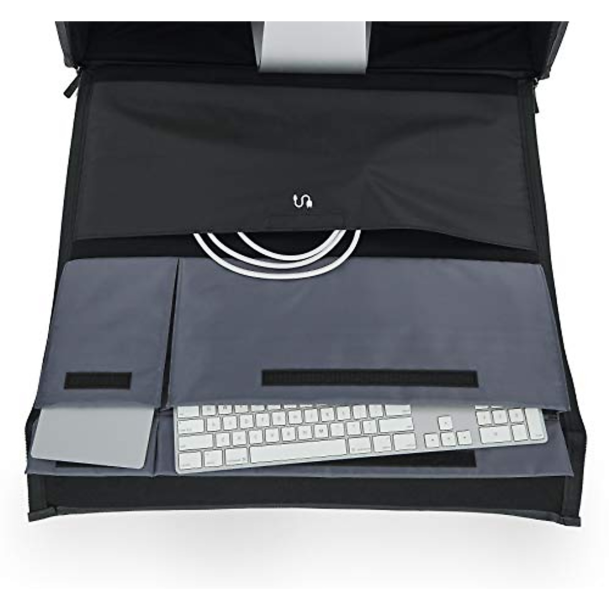 Gator Cases Creative Pro Series Nylon Carry Tote Bag for Apple 27" iMac Desktop Computer with Pull Handle and Wheels (G-CPR-IM27W)