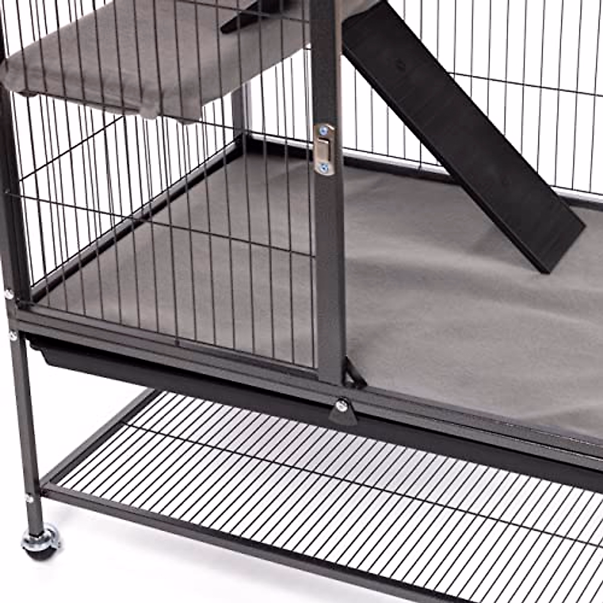 Prevue Pet Products Ferret Cage Plush Fitted Grille Cover Set