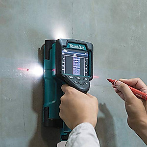 Makita DWD181ZJ 18V LXT® Lithium‑Ion Cordless Multi-Surface Scanner, with Interlocking Storage Case