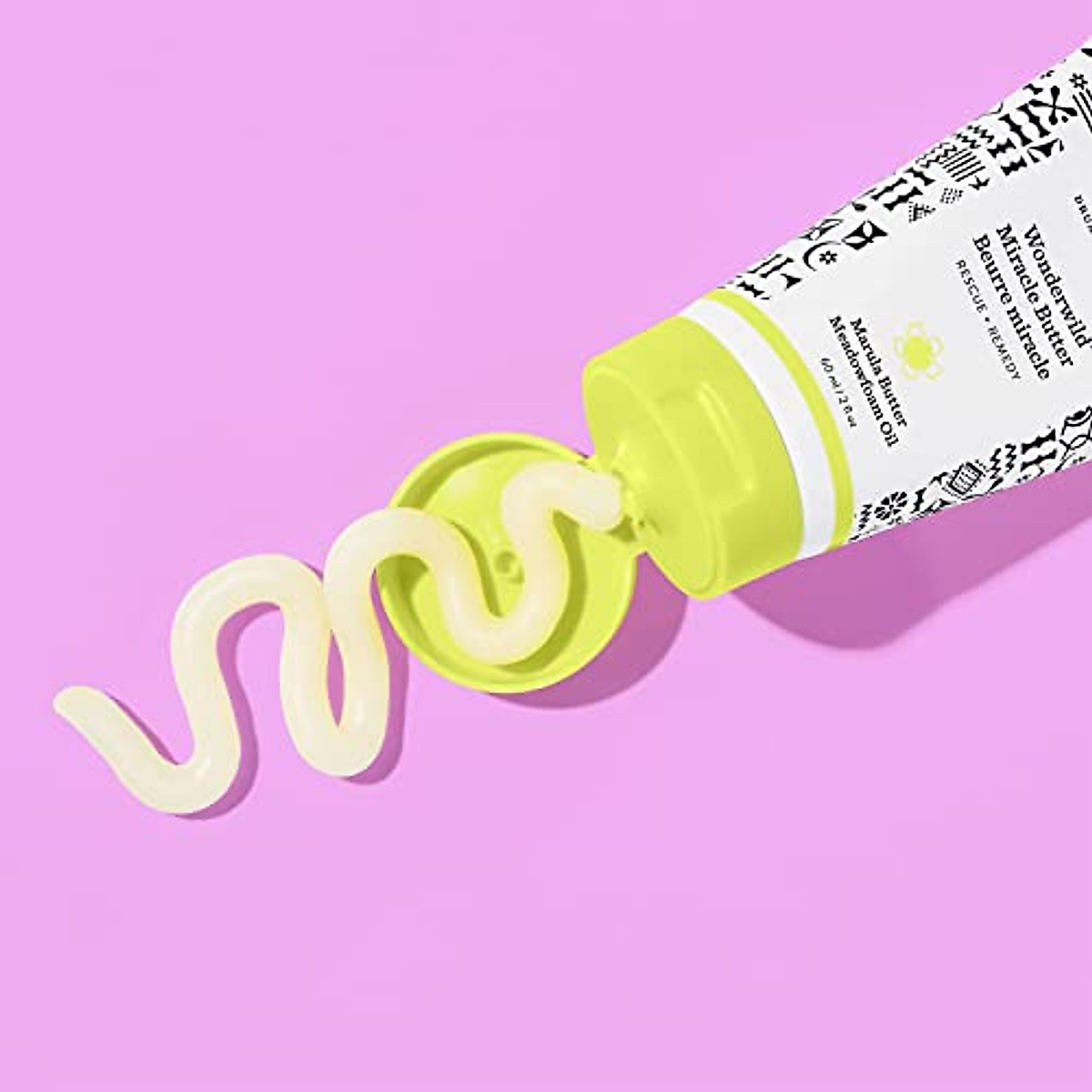 Drunk Elephant Wonderwild Miracle Butter Face and Body Salve - Nourishing Dry Skin, Sunburn Healing Cream (60 mL / 2 Fl Oz)