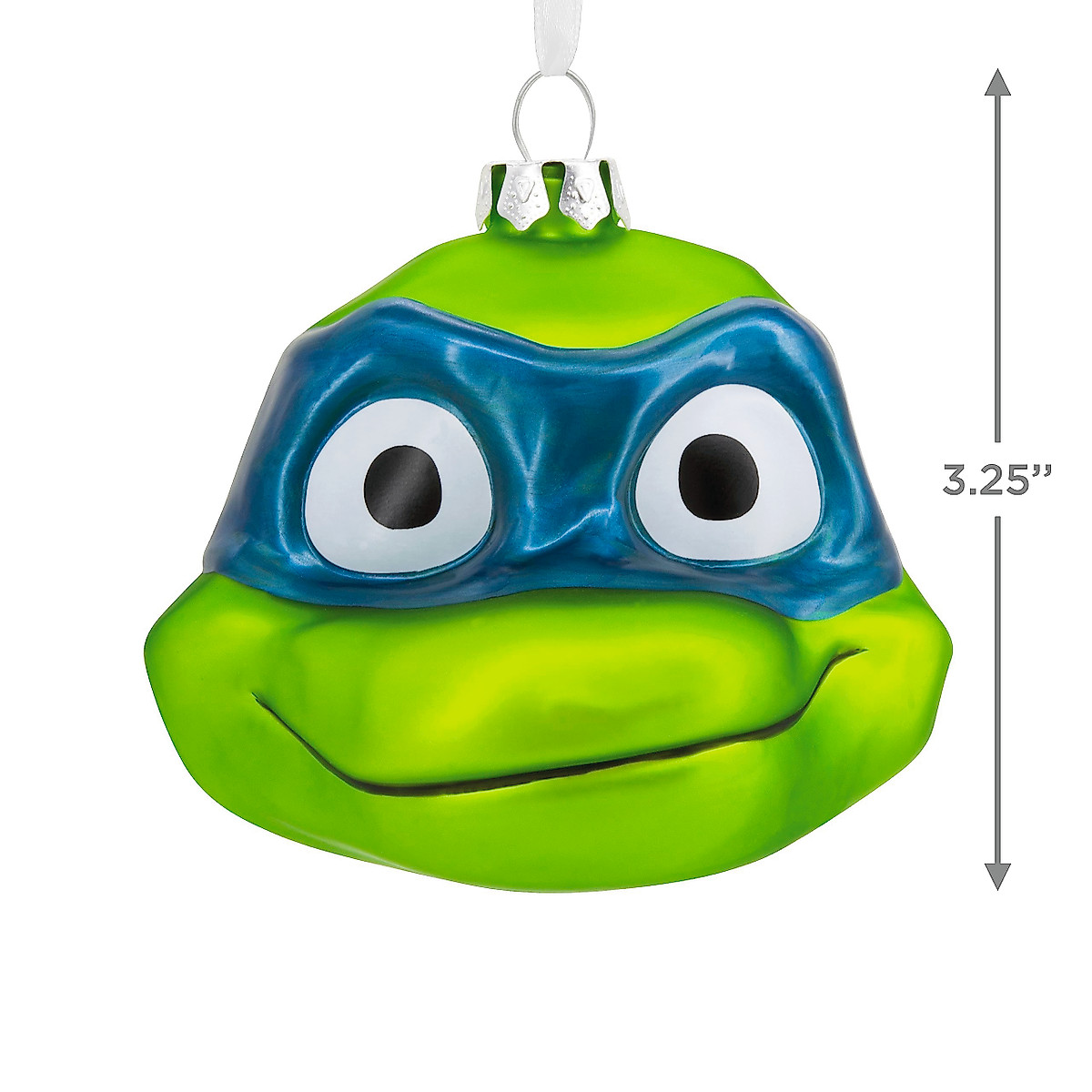 Hallmark Teenage Mutant Ninja Turtles: Mutant Mayhem Raphael Christmas Ornament, Blown Glass
