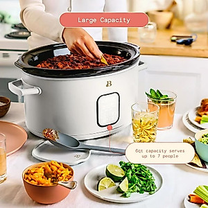 6 Quart Programmable Slow Cooker (White Icing)