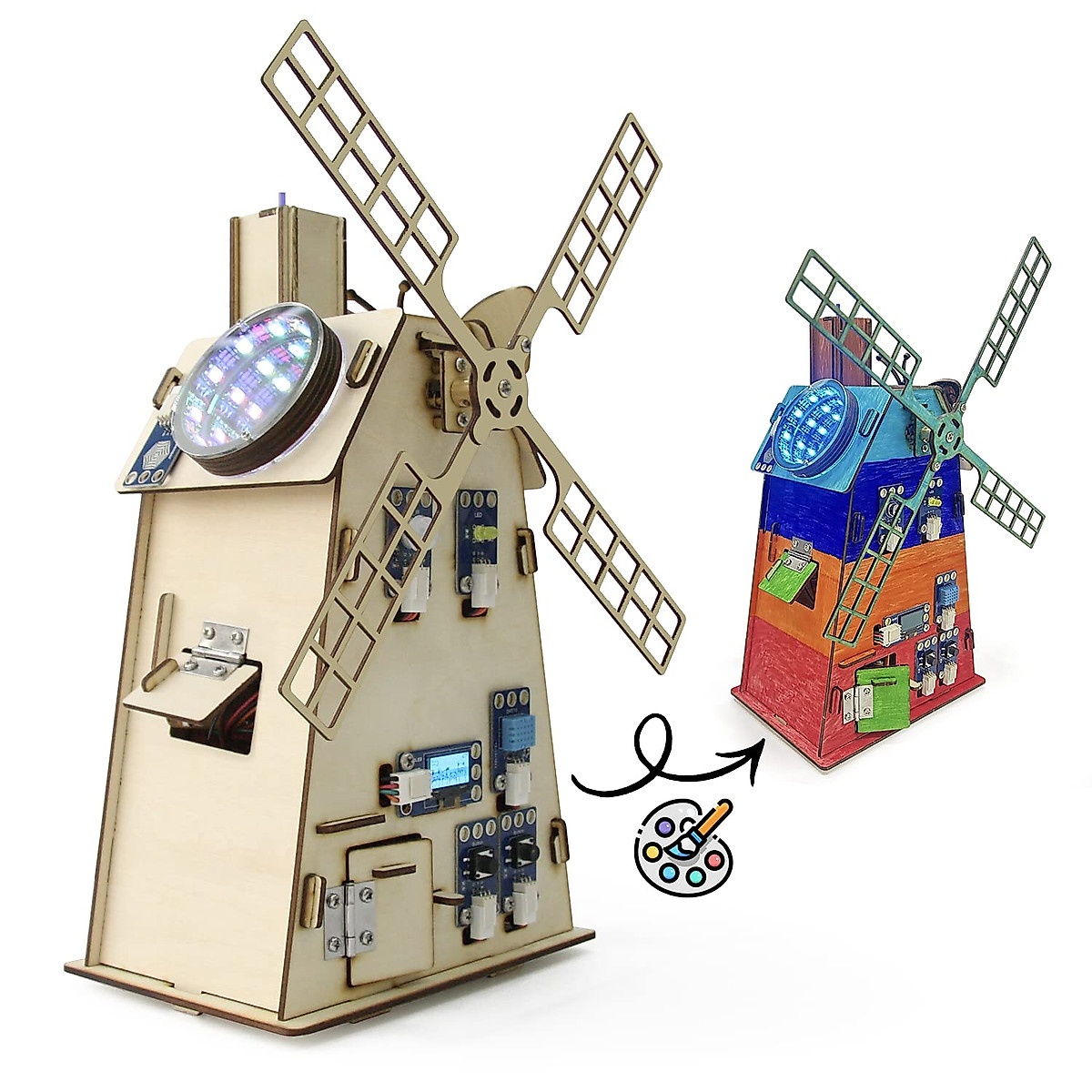 STRAYSNAIL Smart Home Starter Kit for Arduino Project, DIY Home Automation Kit for Beginner Teens Adults, Programmable Electronic Kits for Learning and Teaching