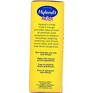 Hylands, Cold N Cough for Kids, 4 Fl Oz