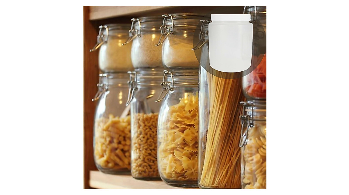 Large Plastic Canisters with Twist-On Lids - 2 Qt Storage Solutions