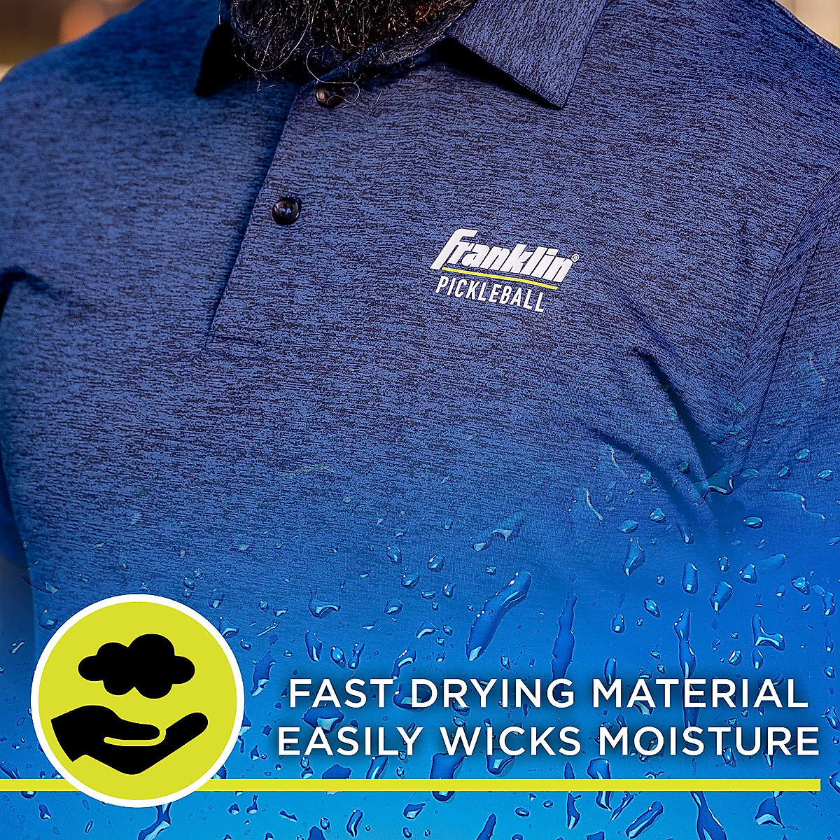 Franklin Sports Men's Relaxed Cut, Navy Blue, Extra Large