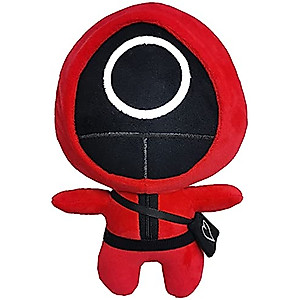 DENTIFINE 9.5 Inch Squid Plush Doll 2021 Video Game Masked Man Doll Collection Gift Accessories, colección de figuras de Hombre enmascarado, adornos de Regalo