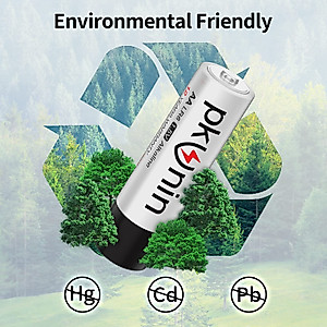 Ocvrszsw AA Batteries 12 Pack LR6 1.5V Alkaline Double A Battery, 12-Year Shelf Life