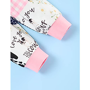 itkidboy Newborn Baby Boy Girl Clothes Long Sleeve Romper,Pants Cute Hat 3pcs Outfit Set