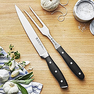 HENCKELS Forged Accent 2-pc Carving Set, Black